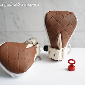 Medical Safety Mittens - Bicolor Quilted Padded Mittens With Segufix ...