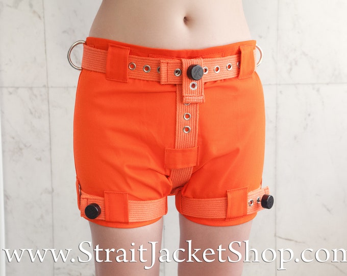 Prisoner Orange Jumpsuit With Neck Collar Prison / Imprisonment ...