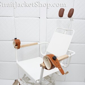 Leather Institutional Medical Asylum Restraints Wrist / Ankle Cuffs ...