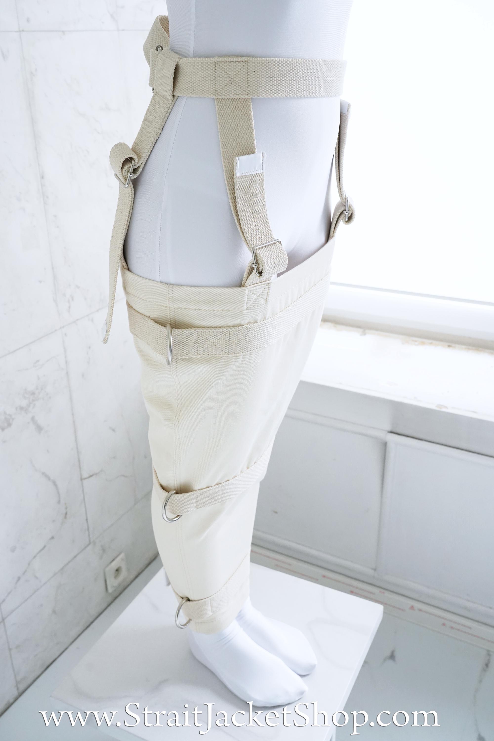 Legs Binder Restraints - Straitjacket Type Laced Leg Restraints ...