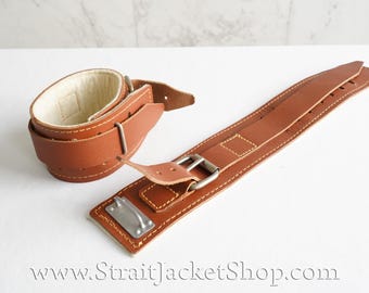 Blue Tint Translucent Restraining Mittens With Segufix Locks Hand Wrist ...