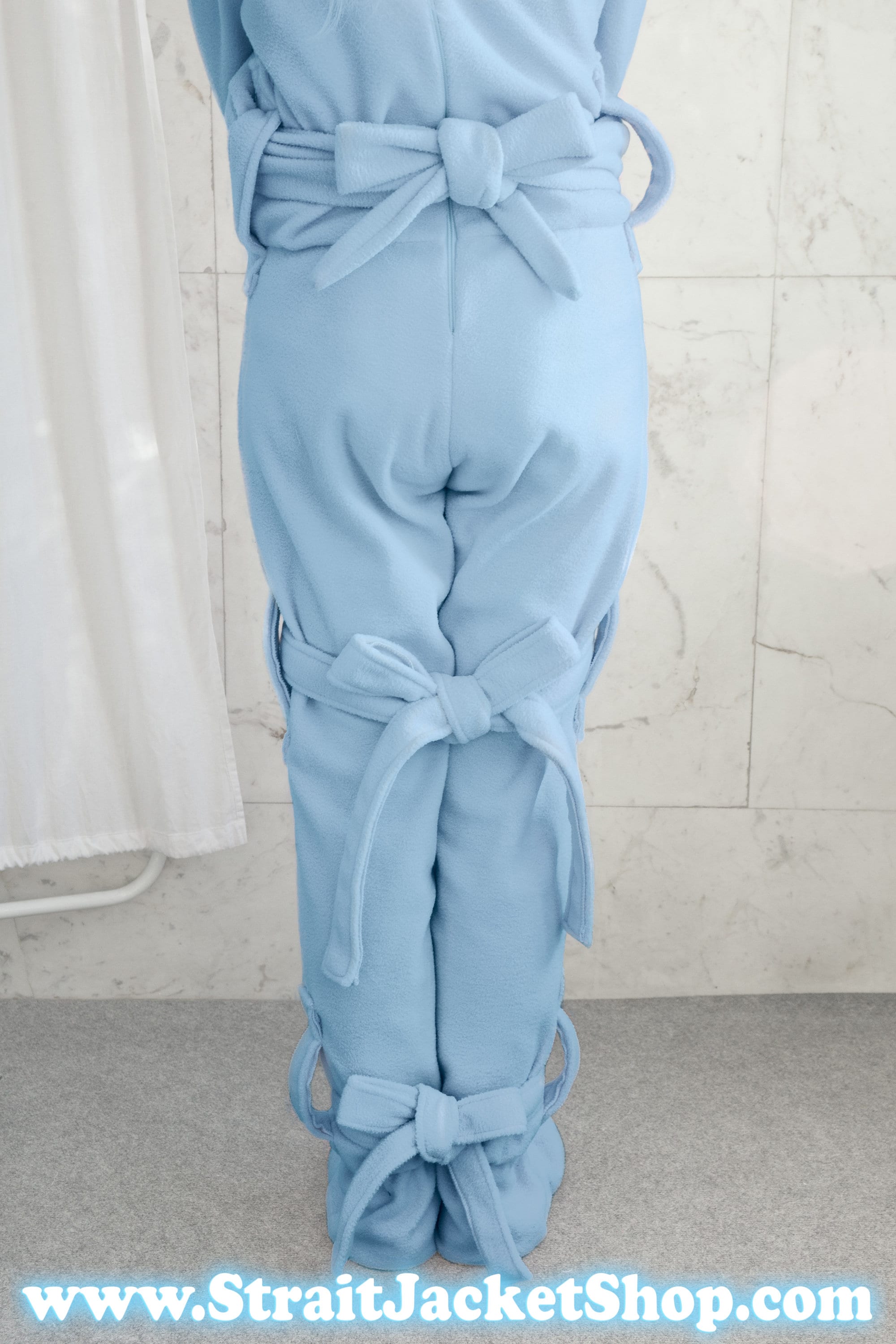 Blue Straitjacket Soft Polar One Piece Pajama Onesie ABDL / | Etsy