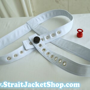 Blue Diaper Wearing Enforcer Strap - Anti Diaper Removal / Restraining ...