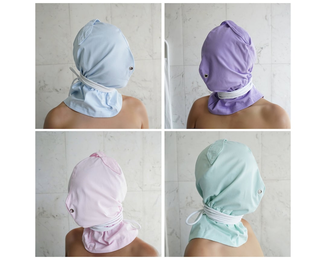 Pastel Bondage Hood straitjacket Heavy Duty BDSM Obscure - Etsy