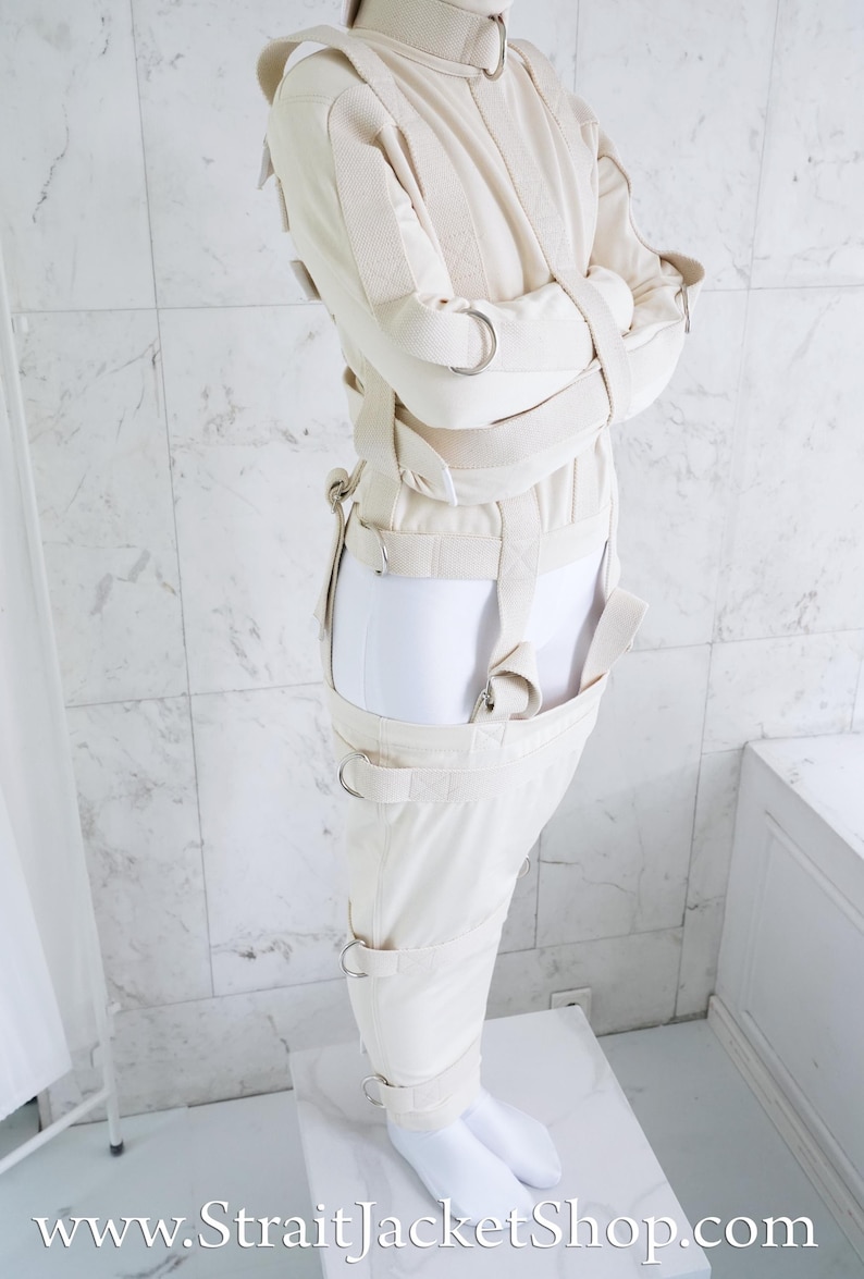 Legs Binder Restraints - Straitjacket Type Laced Leg Restraints ...