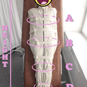 Orange Prison Sleep Sack Bondage Body Bag - Straitjacket Mummification ...