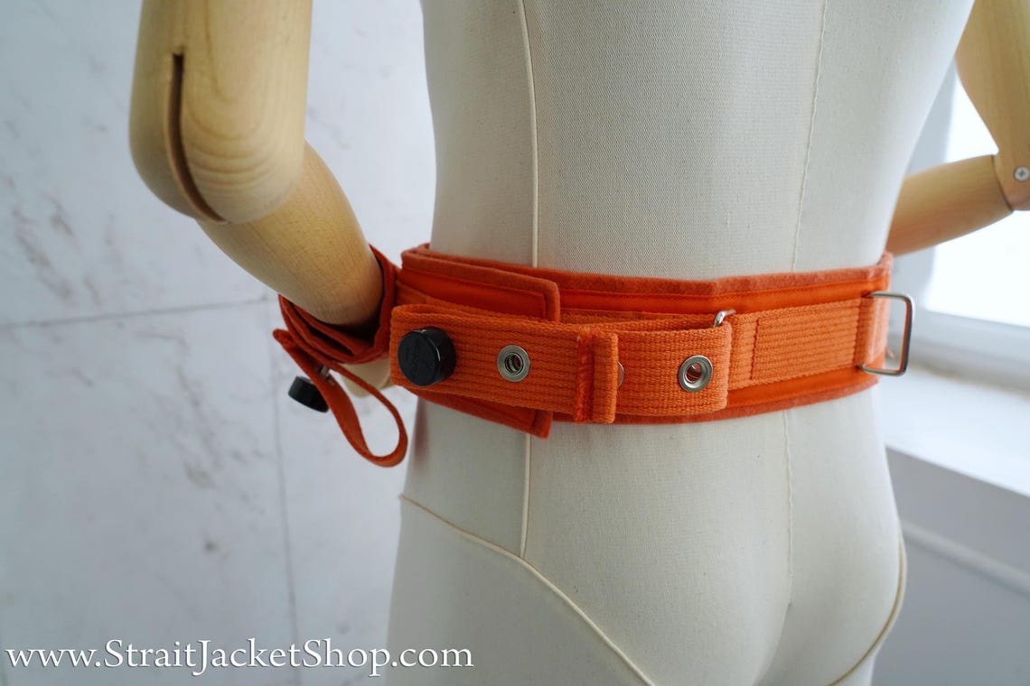 Orange Prison Wrist to Waist Restraints With Segufix Locks / Inmate ...