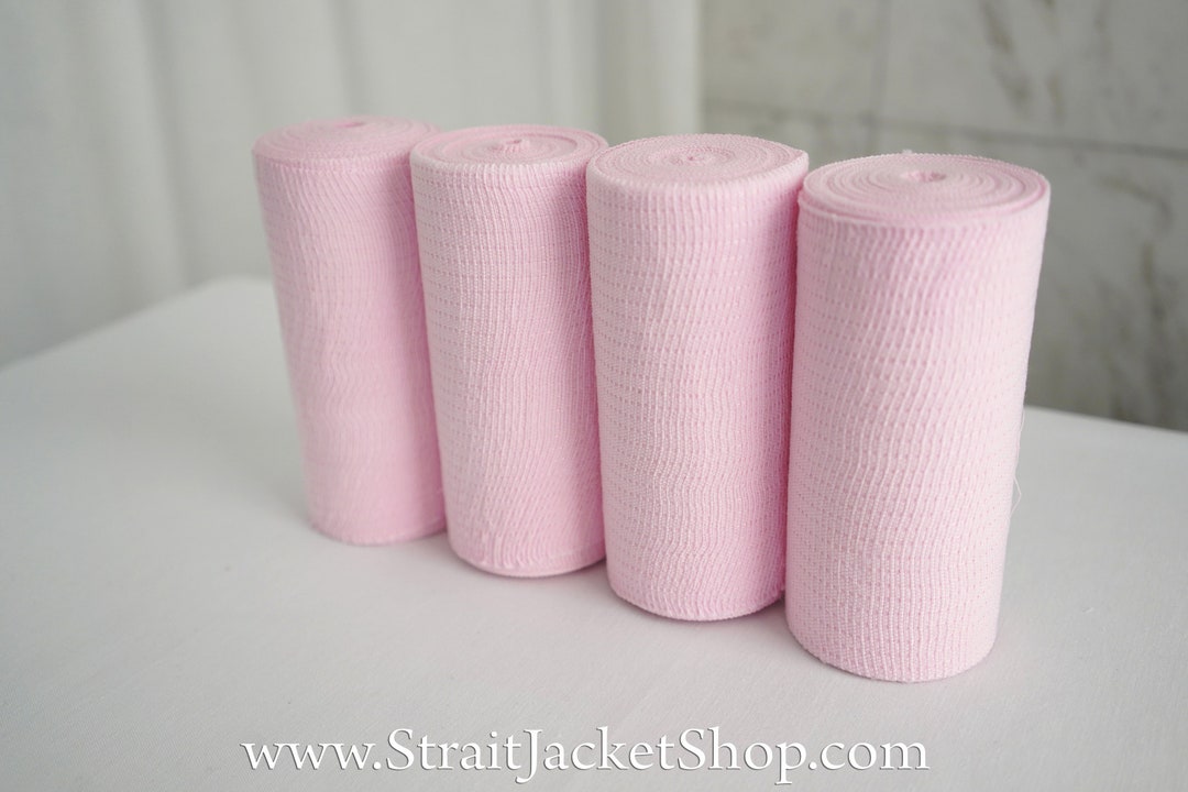 PINK Xxxlong Mummification Bandages - Set of 4 Extra Long Bandages ...