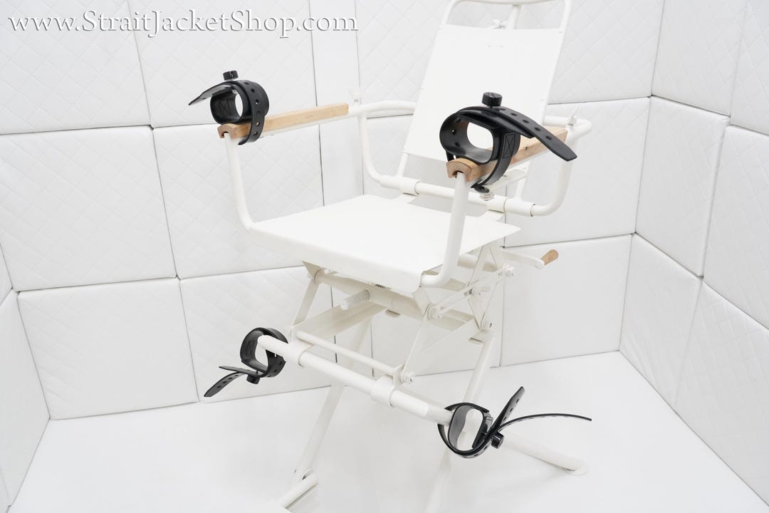 Rubber Wrist and Ankles Restraining Cuffs With Segufix Locks / Asylum ...