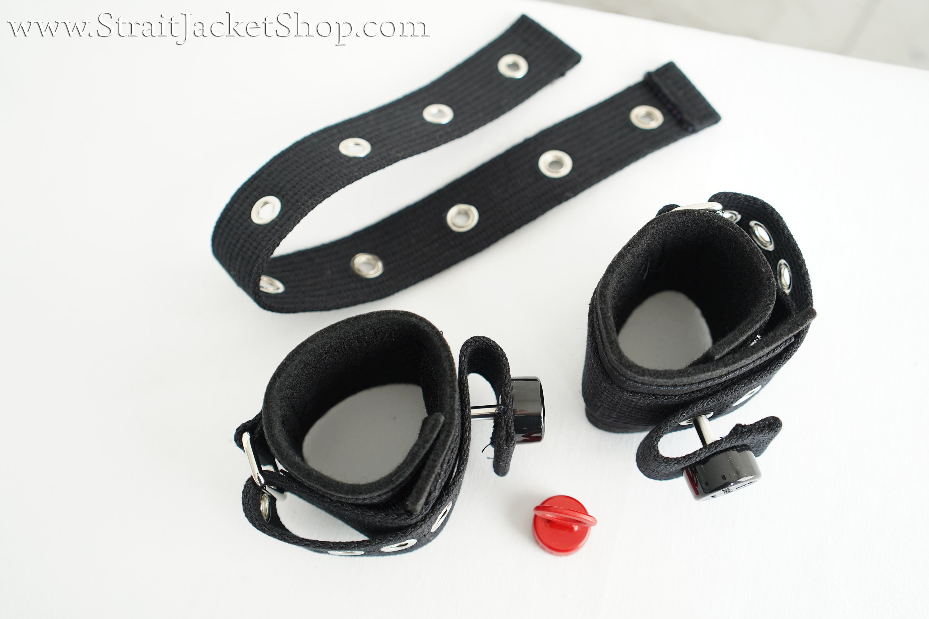 Black Cuffs Restraints With Segufix Locks / Prison / Institutional ...