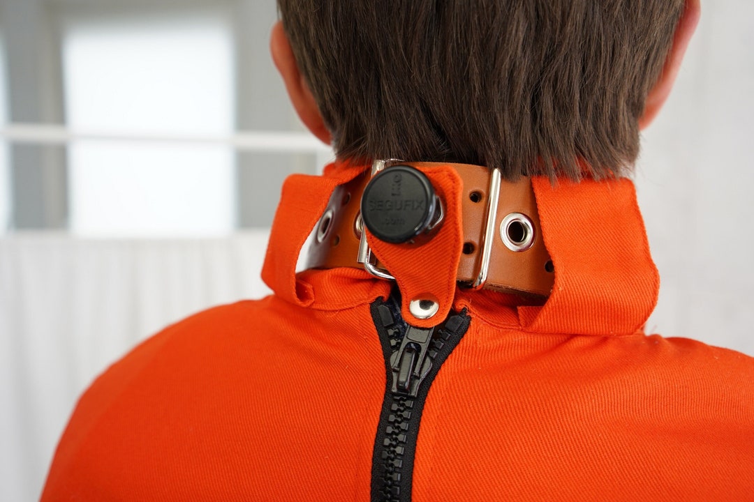 Upgrade - Lockable Zipper to Collar With Segufix Lock for Prisoner's ...