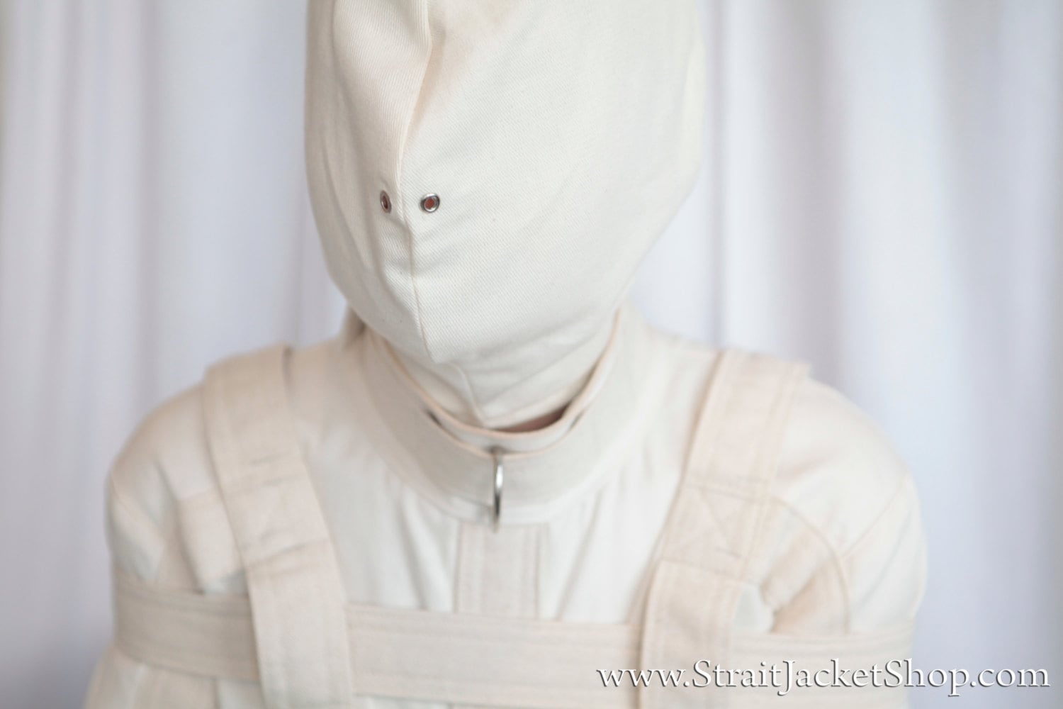Bondage Straitjacket Hood / Mask / Blindfold / Asylum / - Etsy UK