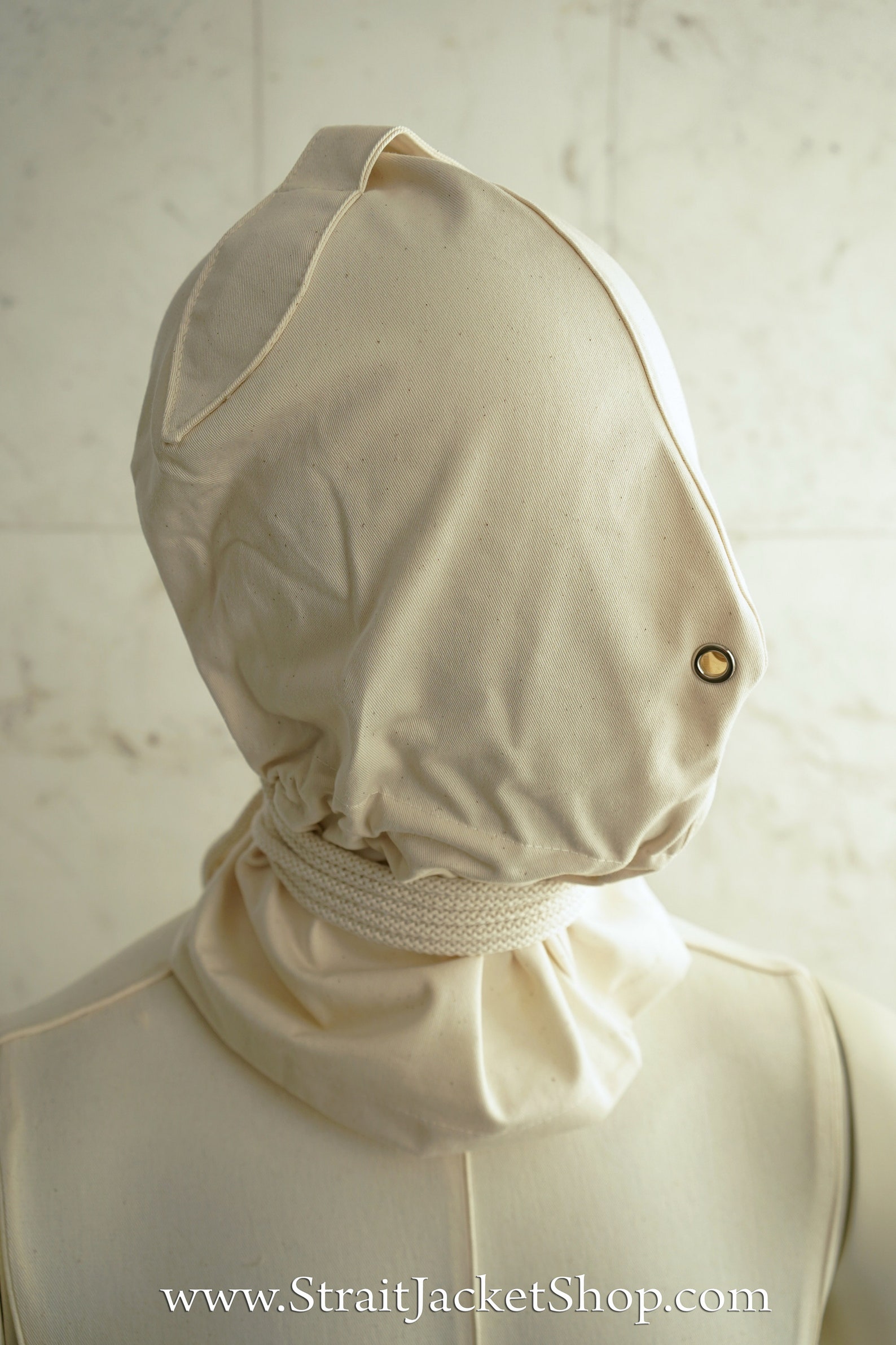 Bondage Hood Straitjacket Heavy Duty BDSM Blindfold Mask - Etsy