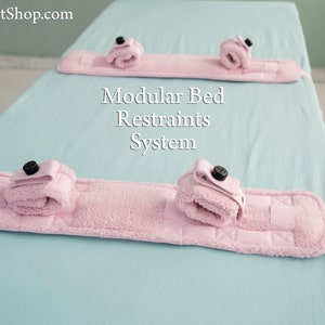 Pink Modular Bed Restraints System Pad - Bondage / Medical / Segufix ...