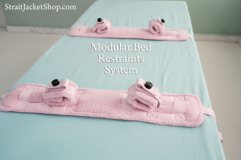 Pink Modular Bed Restraints System Pad Bondage / Medical / - Etsy