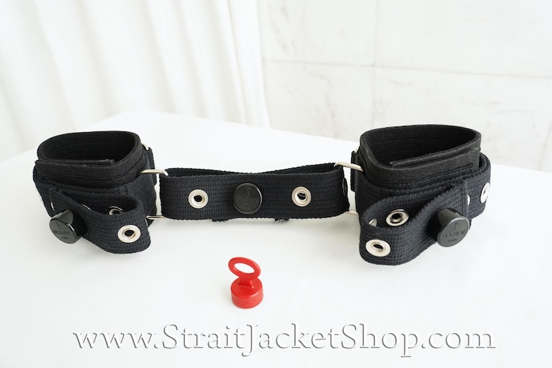 Black Cuffs Restraints With Segufix Locks / Prison / Institutional ...