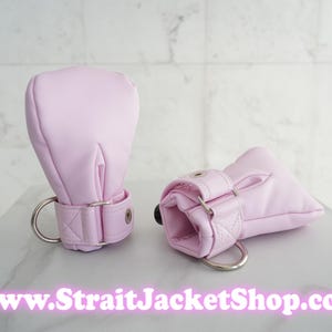 Pink Safety Mittens - Soft Padded Mittens / ABDL / Adult Baby Diaper ...
