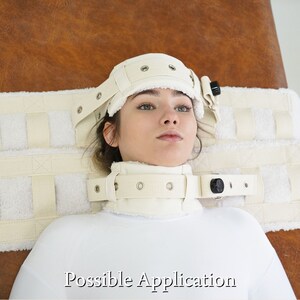 Modular Head Restraints Set With Soft Pads for Straitjacketshop Bed Pad ...