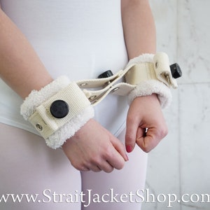 Pair of SOFT Restraining Cuffs With Segufix Locks / Asylum / Medical ...