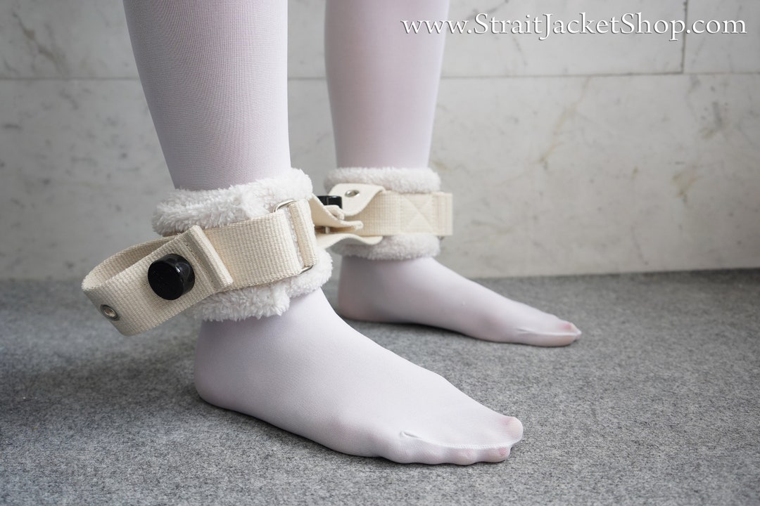 Pair of SOFT Restraining Cuffs With Segufix Locks / Asylum / Medical ...