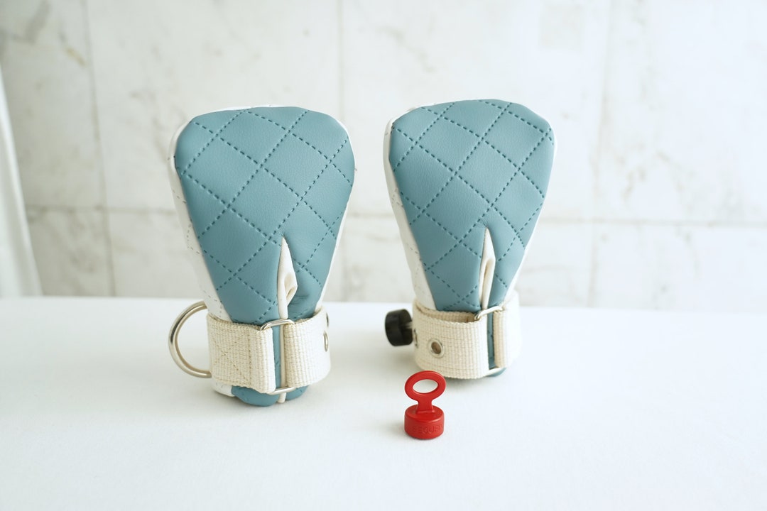 Faux Leather Safety Mittens - Padded Mittens With Segufix Locks / Adams ...