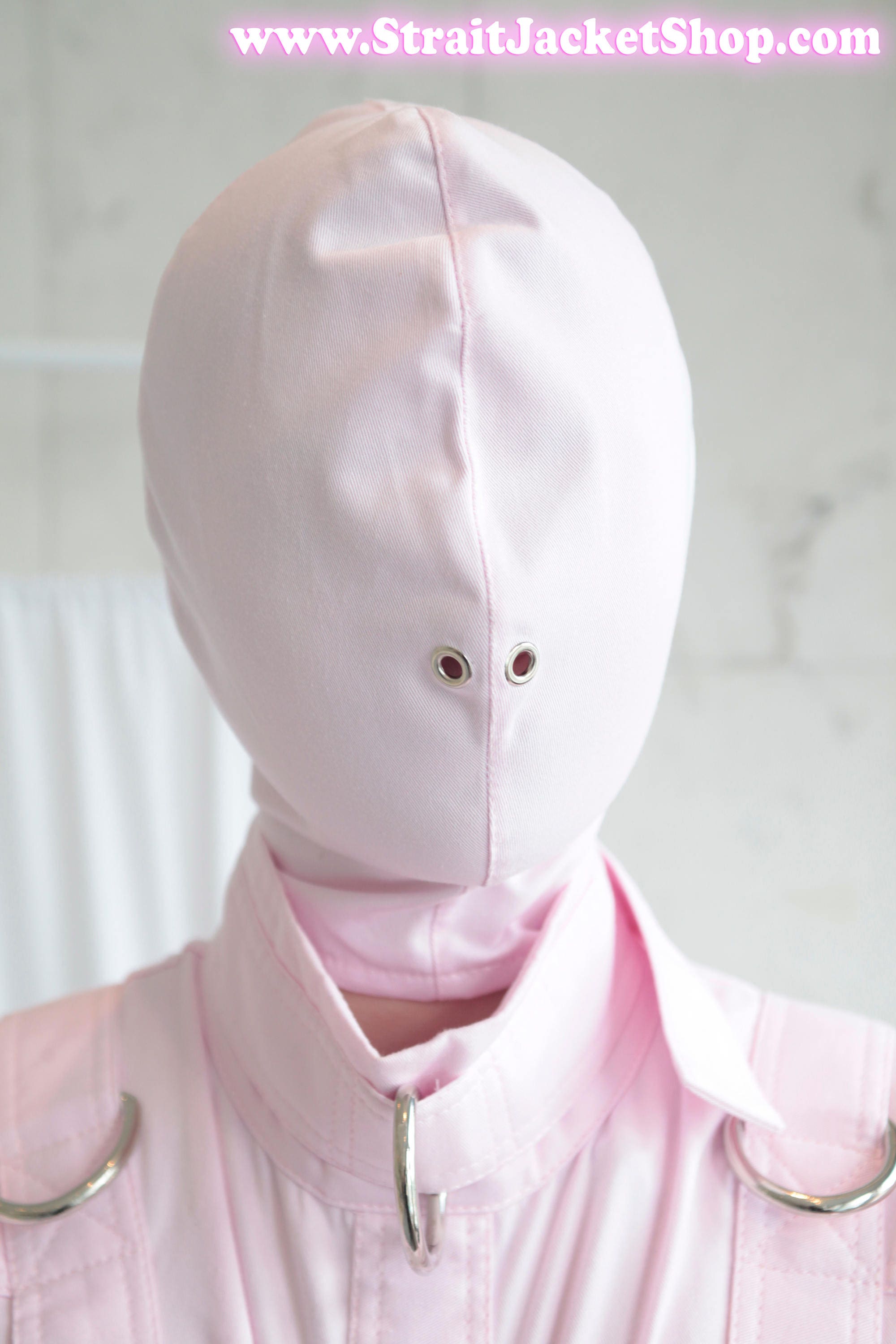 Pink Timeout Mask Blindfold Baby Pink / ABDL / Restraining - Etsy