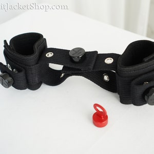 Black Cuffs Restraints With Segufix Locks / Prison / Institutional ...