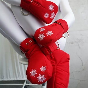 Holiday LIMITED EDITION of Soft Padded Mittens and Booties for Little ...