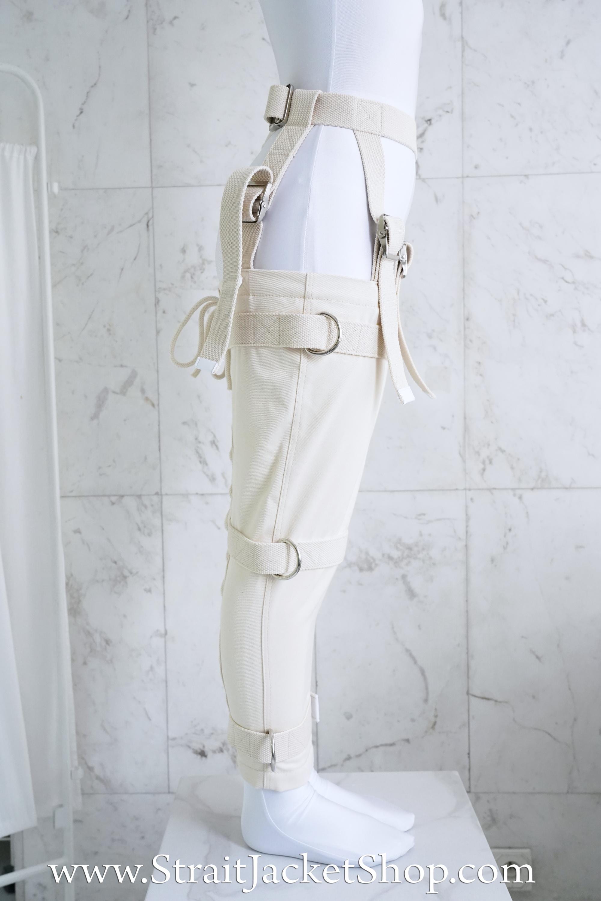 Legs Binder Restraints - Straitjacket Type Laced Leg Restraints ...