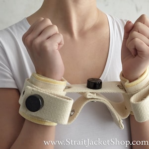 Set of Wrist and Ankle Cuffs Restraints With Segufix Locks / Asylum ...