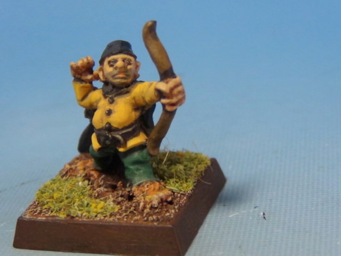 Painted Halfling Hobbit Adventurer Rogue Thief Archer Citadel | Etsy
