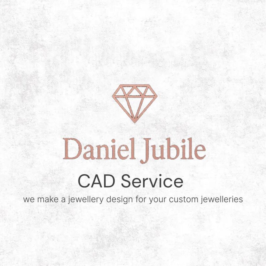 Custom CAD Jewelry Design Service, 3D Jewelry Modeling, Personalized ...