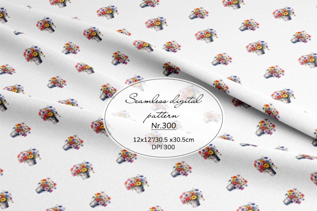 Cottagecore Seamless Patterns Digital Seamless Pattern Fabric Seamless ...