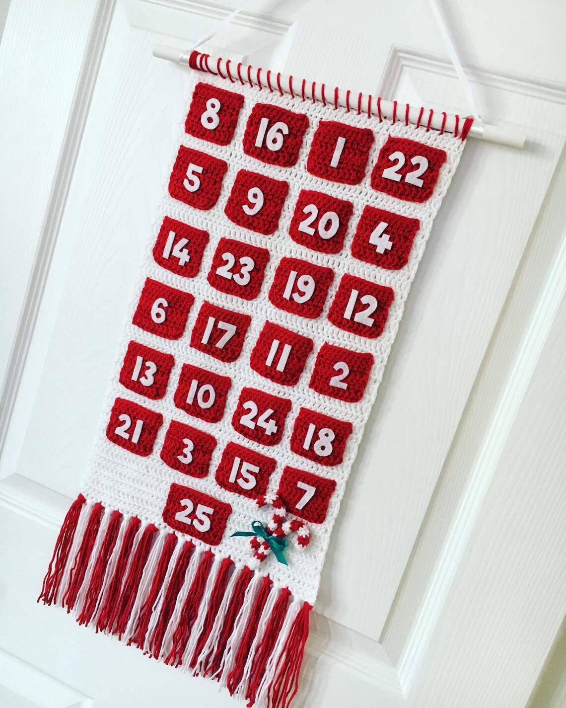 Crochet Your Own Advent Calendar Kit Crochet Advent Calendar - Etsy