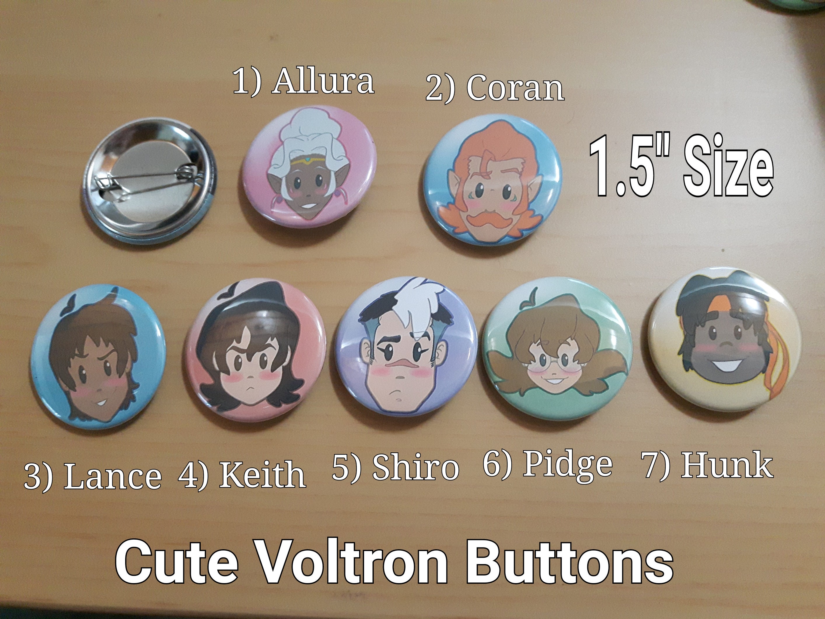 Voltron Badge