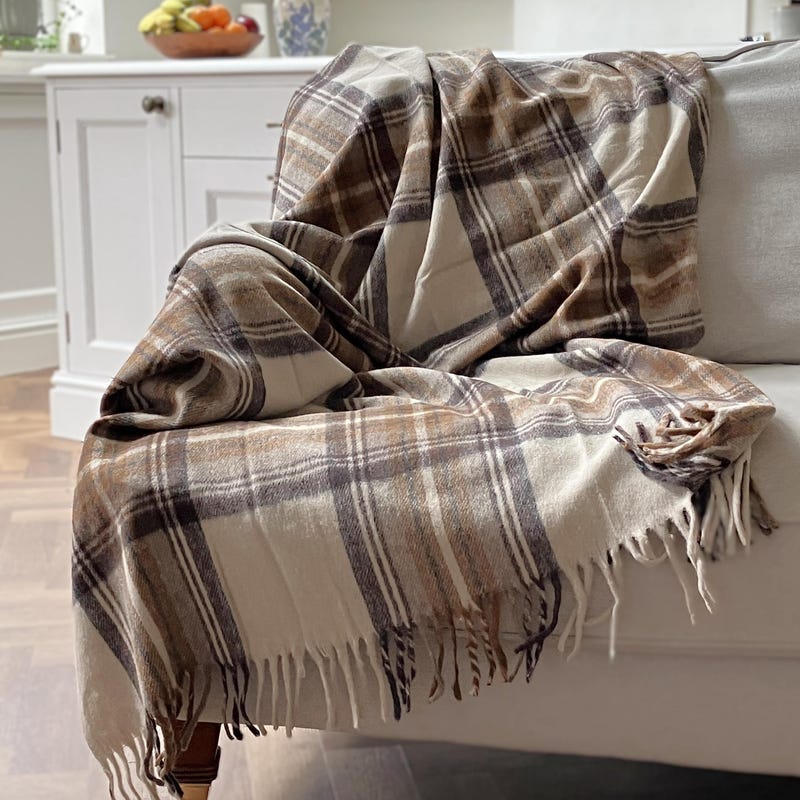 Plaid Wool Tartan Dress - Etsy