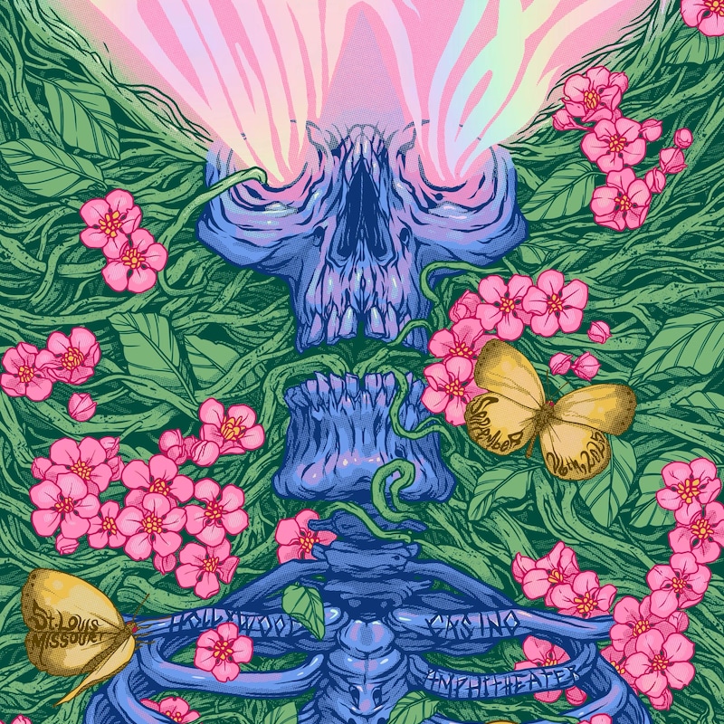 Foil Rock Poster - Etsy