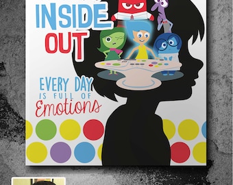 Inside Out Emotions Poster - Etsy
