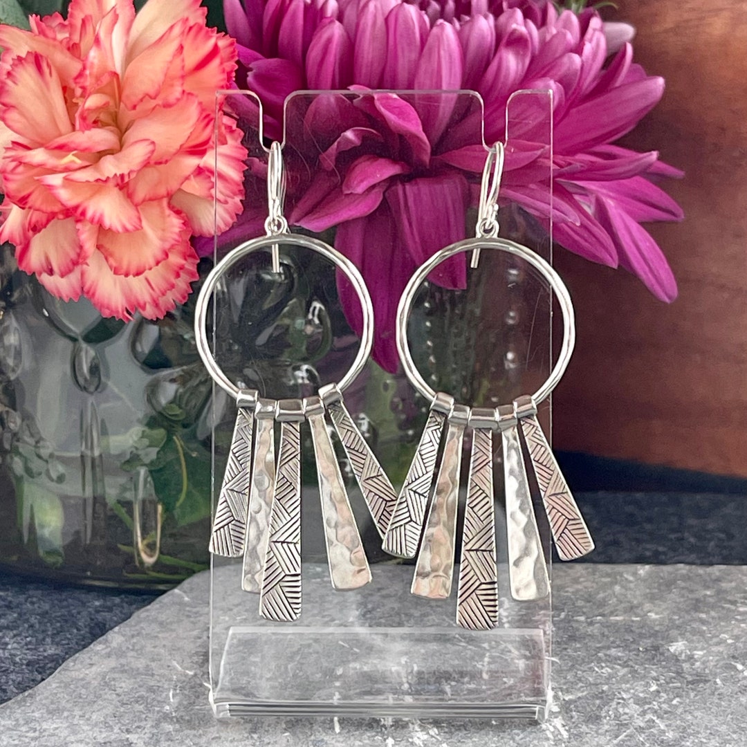 Vintage Vintage SILPADA Sterling Silver "nod to Mod" Earrings, W3275 ...