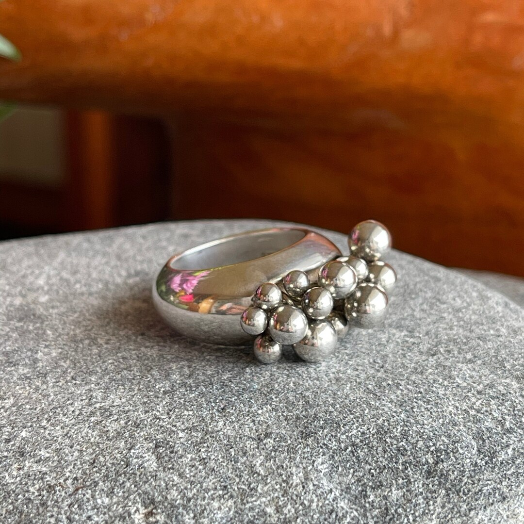 SILPADA Sterling Silver "cha Cha" Ring, R1203, Size 5 or 6 Free Gift ...