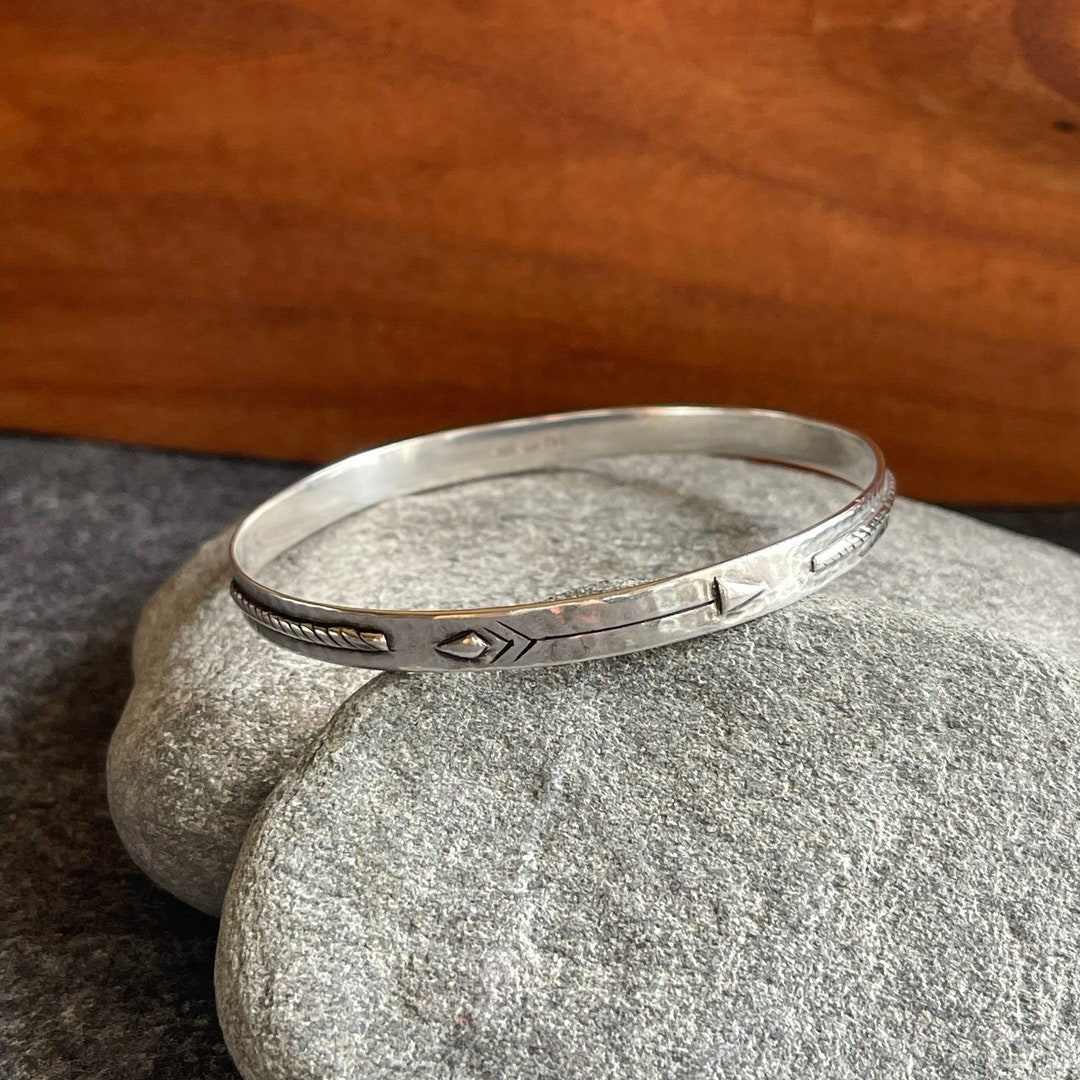 Silpada Silver arrow Dynamic Bangle Bracelet, B3213, Free Shipping and ...