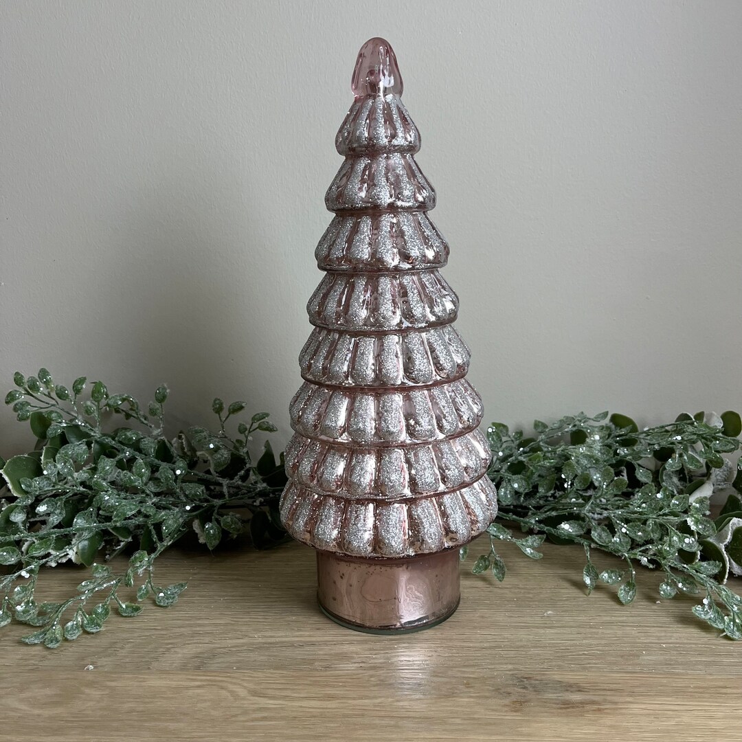 Light Pink Glass Tree - Etsy