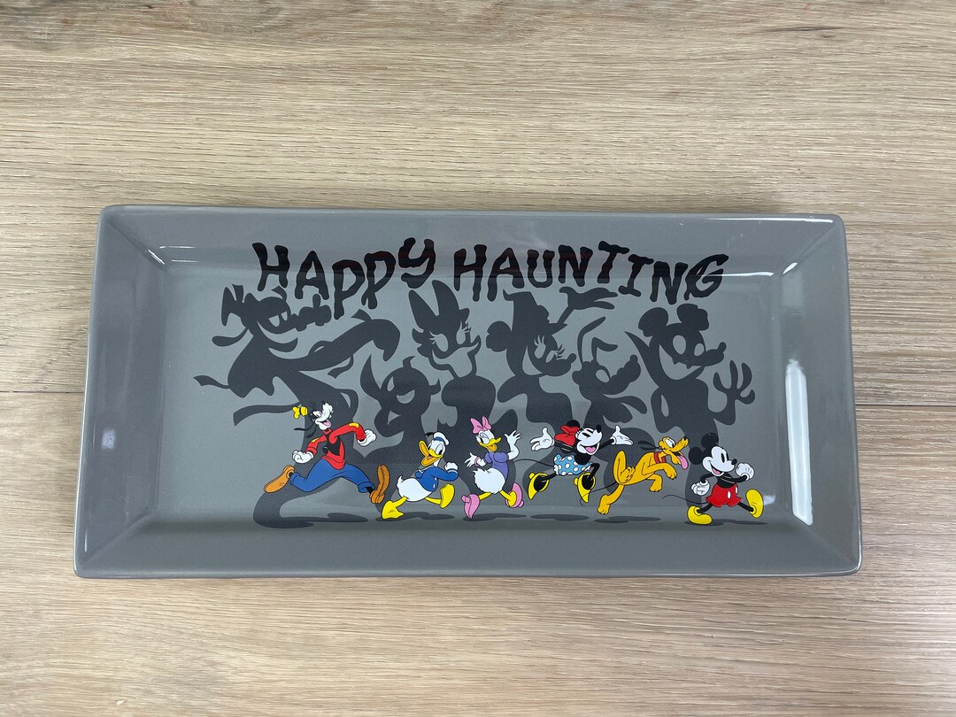 Disney Halloween Tray, Mickey Mouse, Minnie, Goofy, Donald, Daisy ...