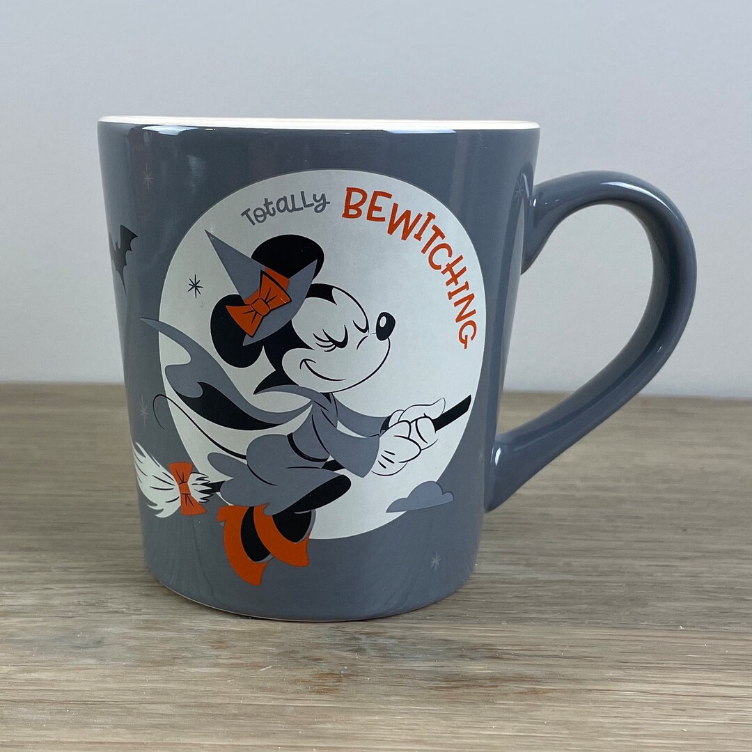 Disney Halloween Mug, Minnie Mouse, Ceramic, Dishwasher Safe, - Etsy