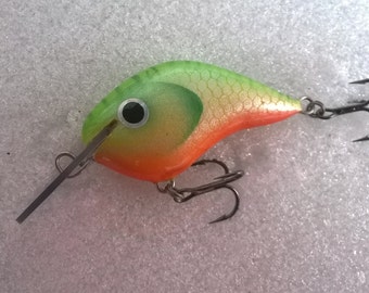 Wooden fishing lure | Etsy