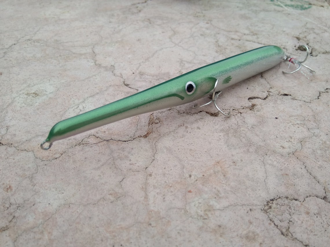 Spasm Needlefish Saltwater Fishing Lure Green 15cm/6inc | Etsy