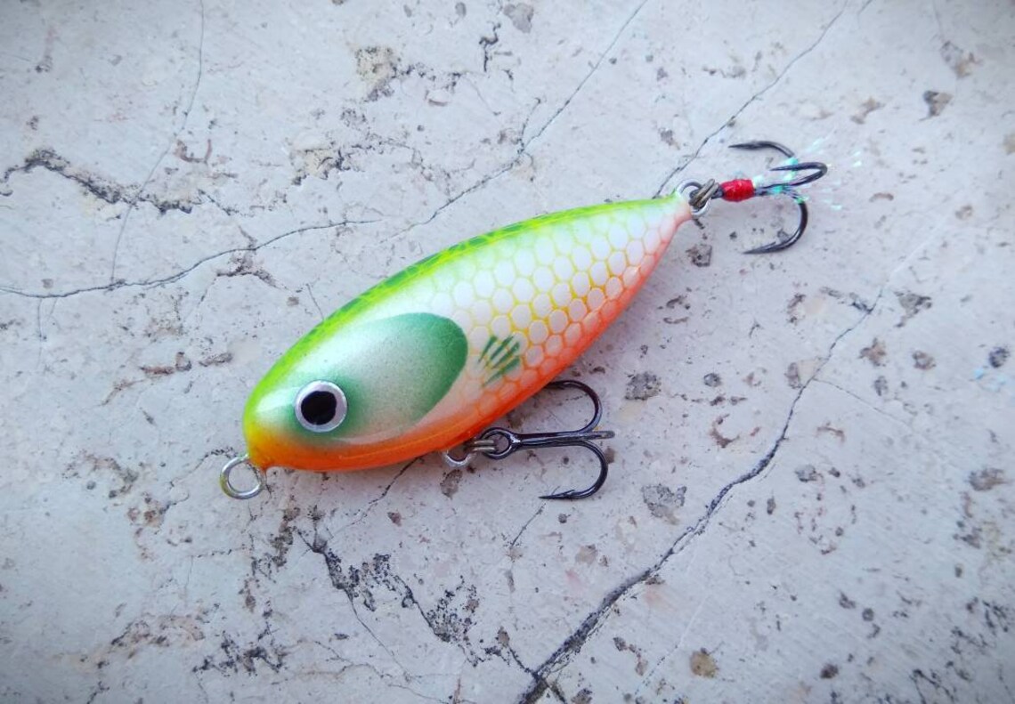 Micro Surface Wooden Ultra Light Handmade Fishing Lure 4cm - Etsy