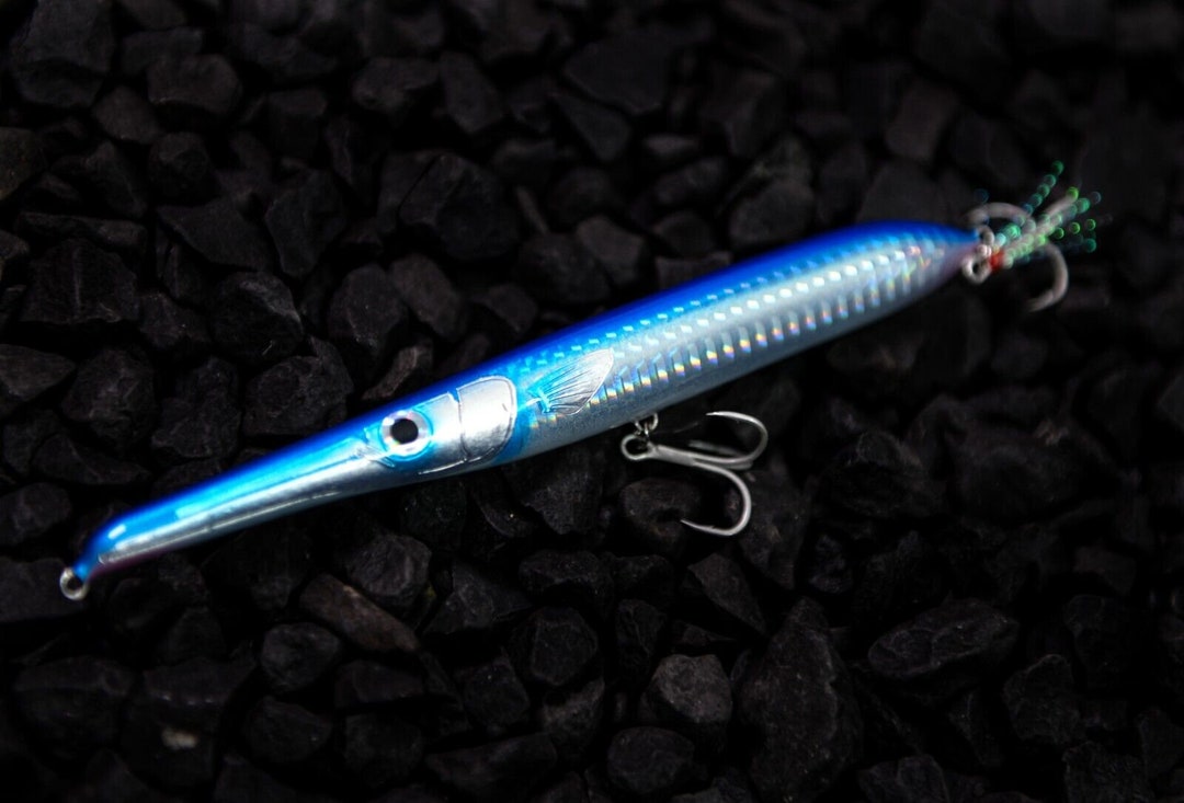 Spasm Needlefish Lure 2024 Blue 15cm (6inch) - Etsy
