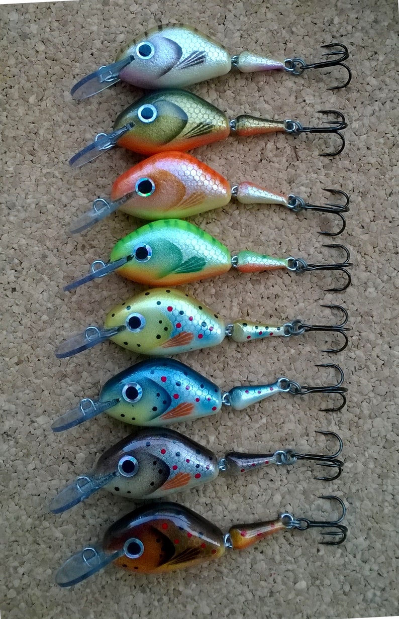 Golden Trout Lure / Micro Jointed Lure / Ultra Light Lure / | Etsy