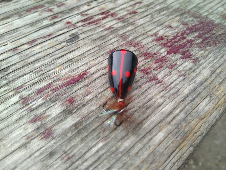 Micro Popper Lure / Wooden Handmade Custom Lure - Etsy